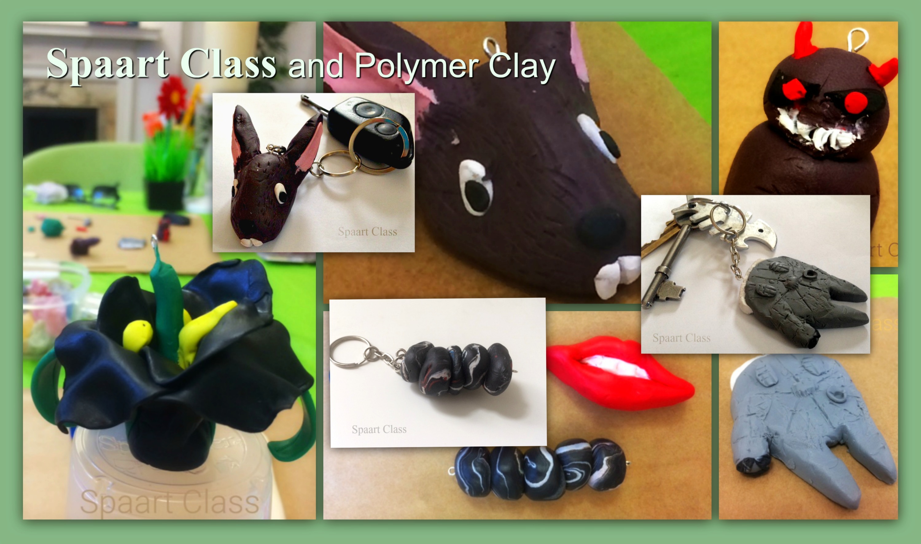 Polymer Masters! – The Art Class To Relax and Unwind